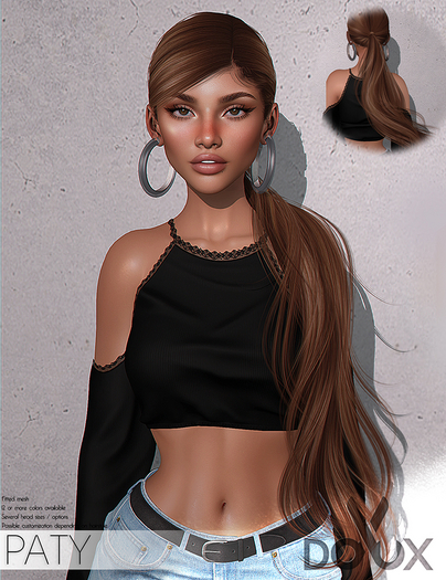 Second Life Marketplace Doux Paty Hairstyle [demo]
